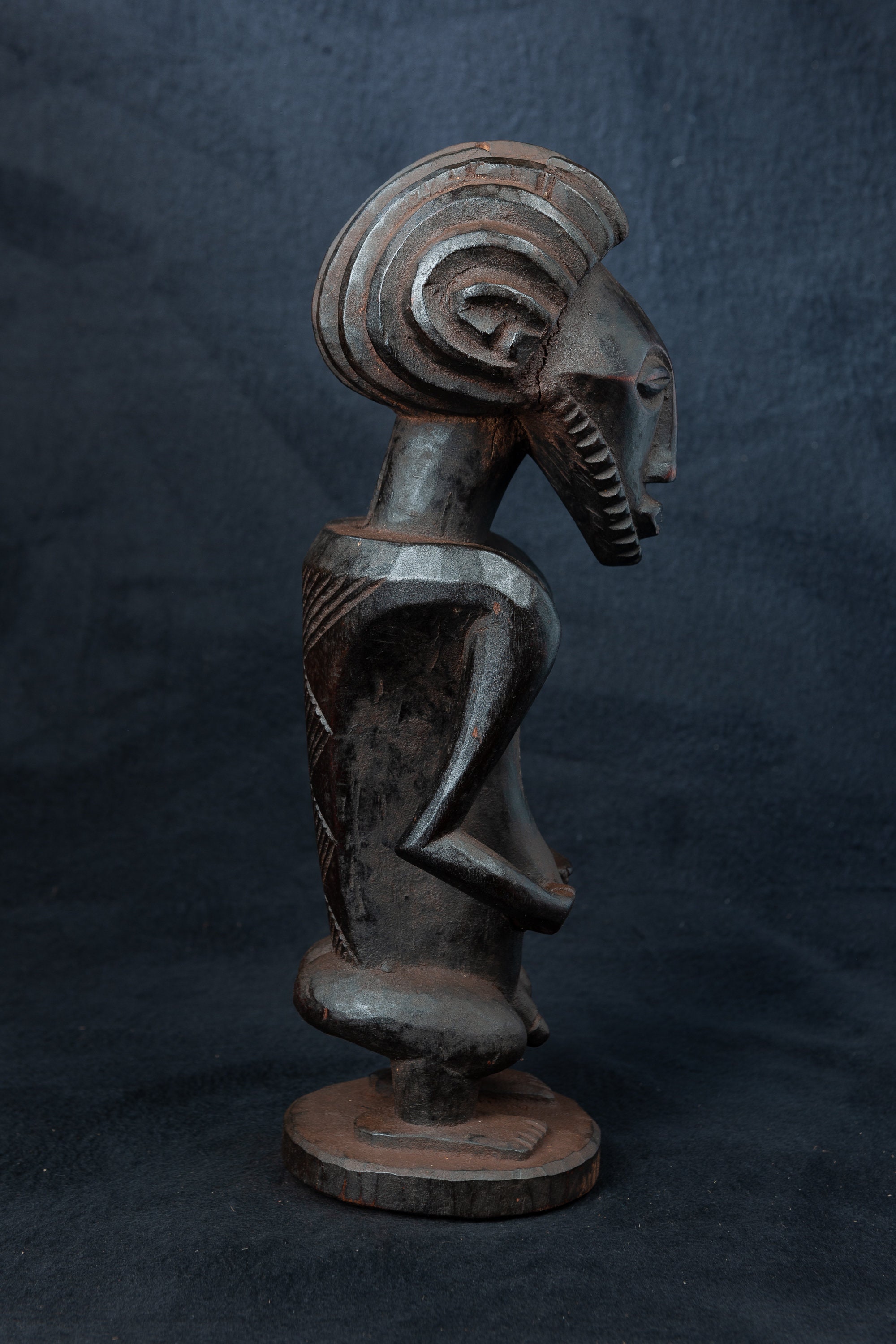 Bembe Male Ancestor Figure , Democratic Republic of Congo & Zambia ...