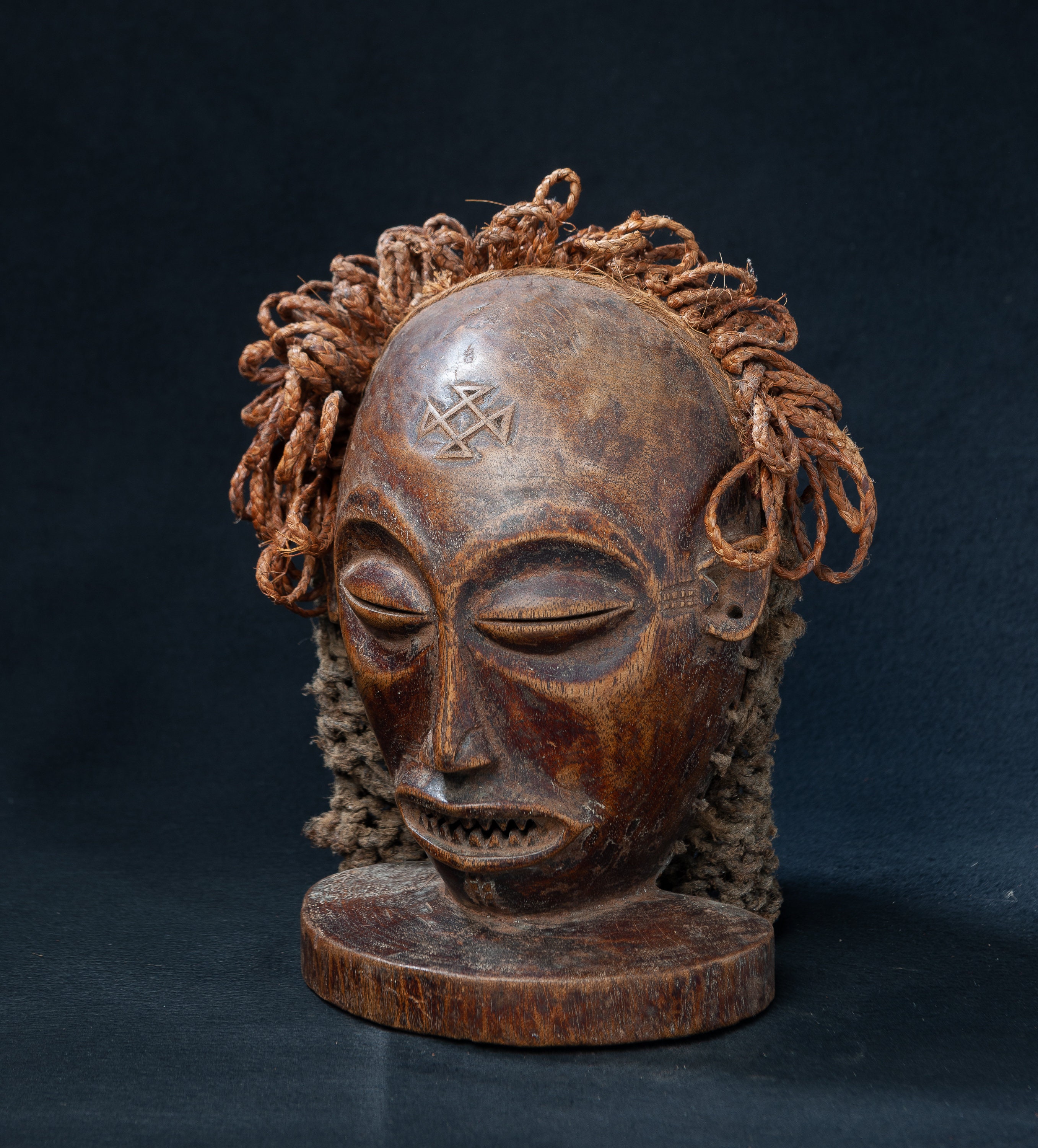 Chockwe Luena Face Mask Angola Democratic Republic of Congo - Etsy España