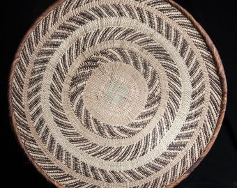 Batonga tonga Winnowing Basket 51 Cm Diameter Zimbabwe & | Etsy