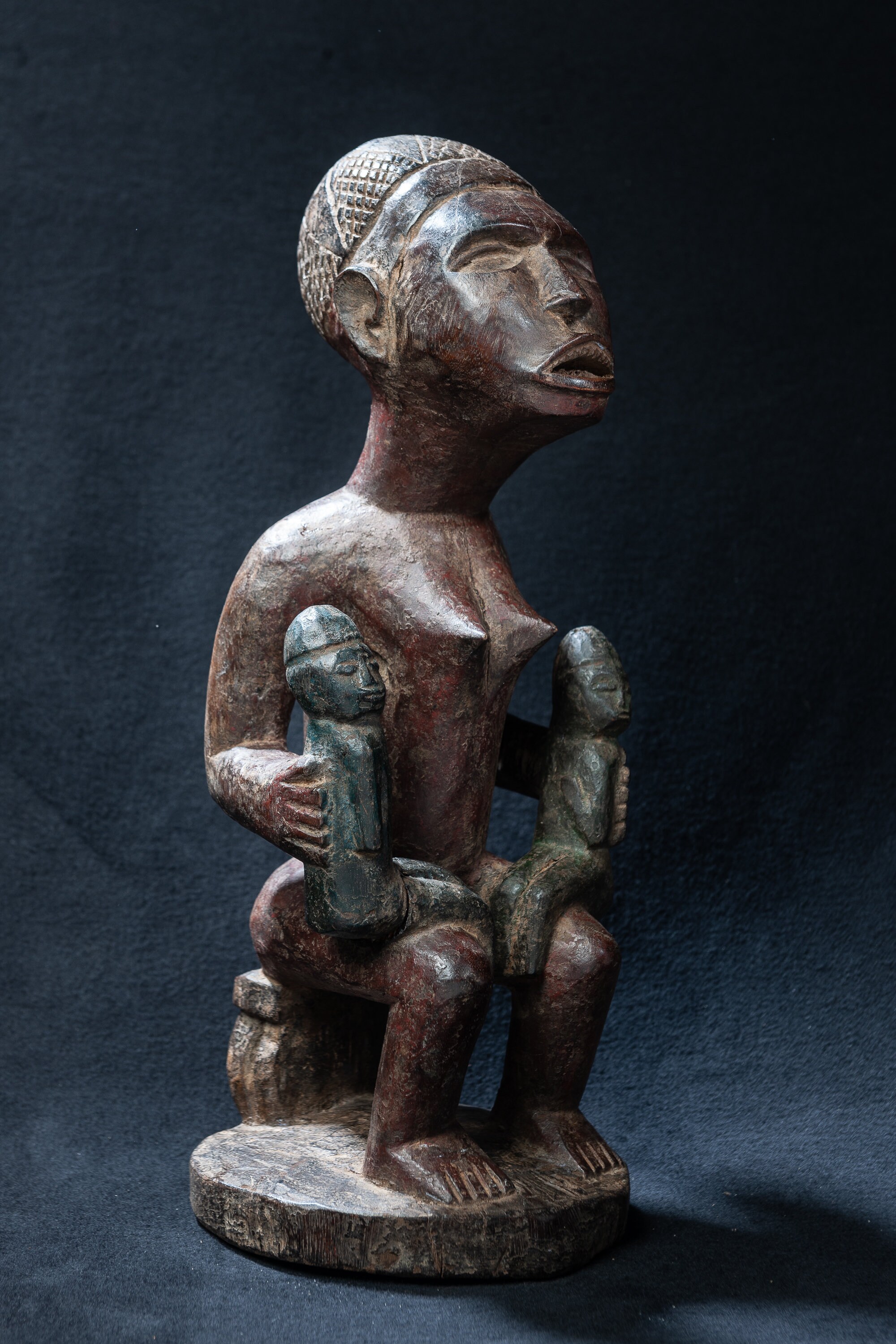 Bakongo Maternity Figure, Democratic Republic of Congo & Angola ...