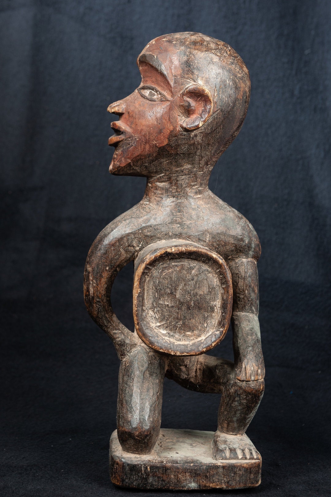 Bakongo Power Statue, Democratic Republic of Congo & Angola, Central ...