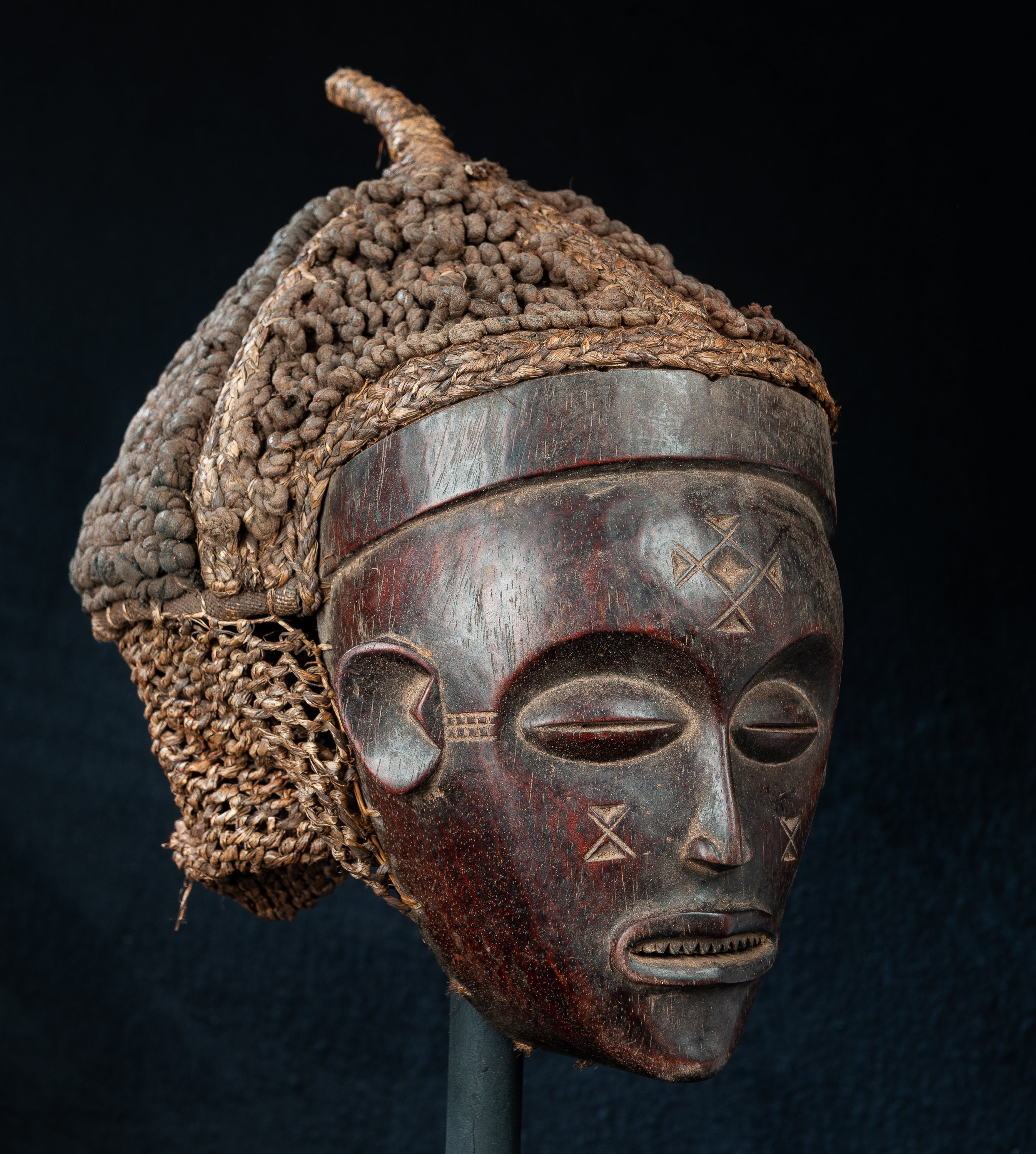 Chockwe Cihongo Mask, Angola, Democratic Republic of Congo & Zambia. - Etsy