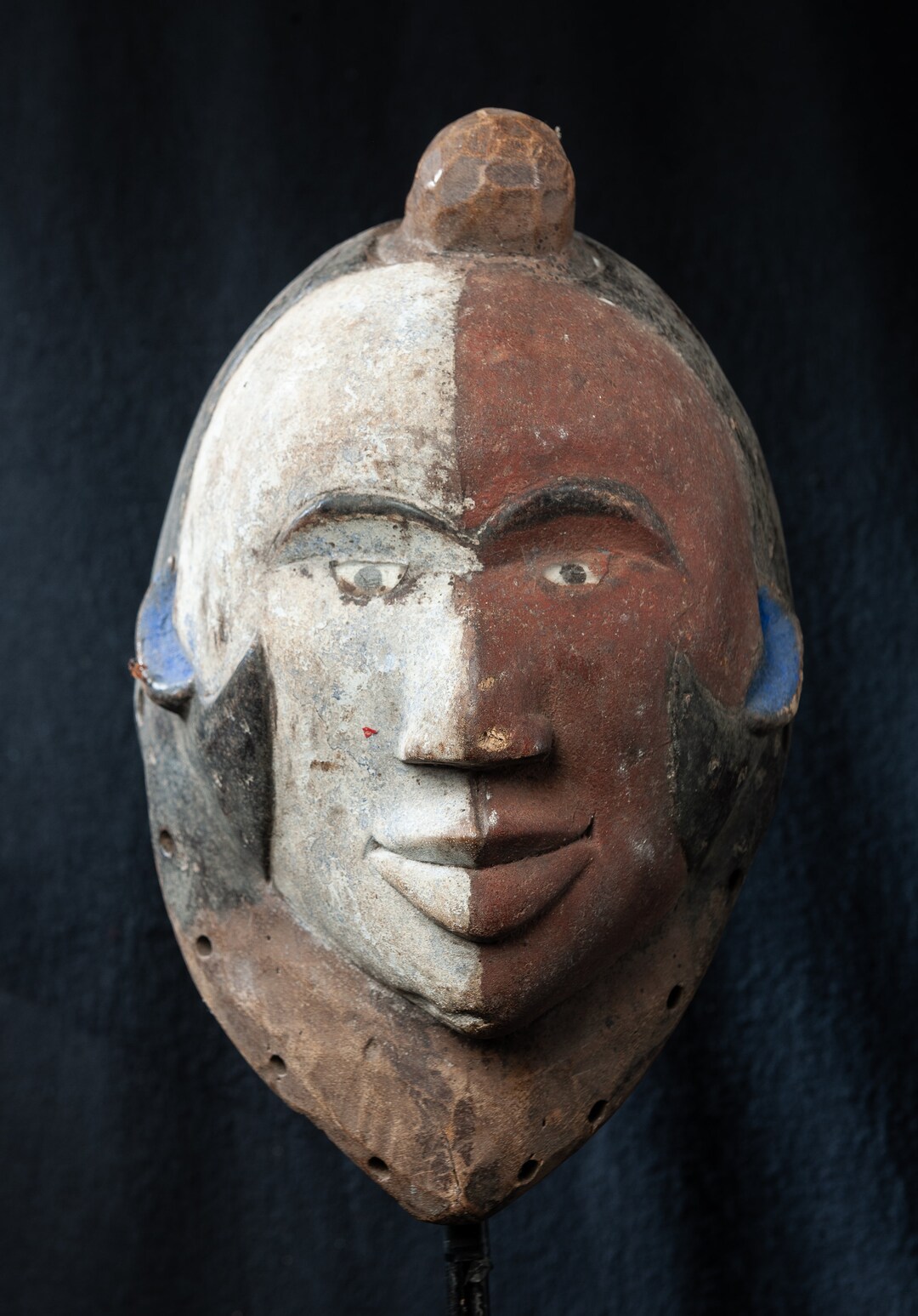 Bakongo Helmet Mask, Democratic Republic of Congo & Angola, Central ...