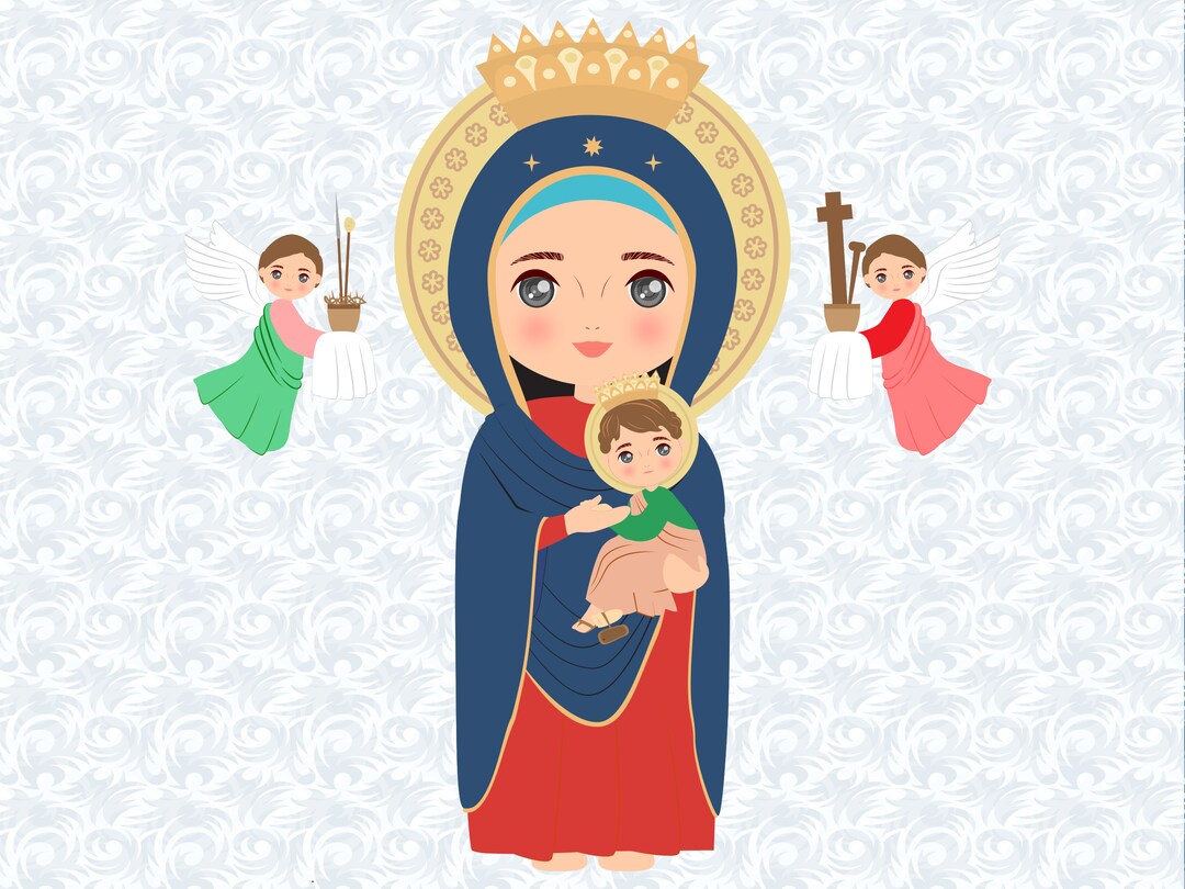 Our Lady of Perpetual Help, Our Mother, Blessed Virgin Mary Cute ...