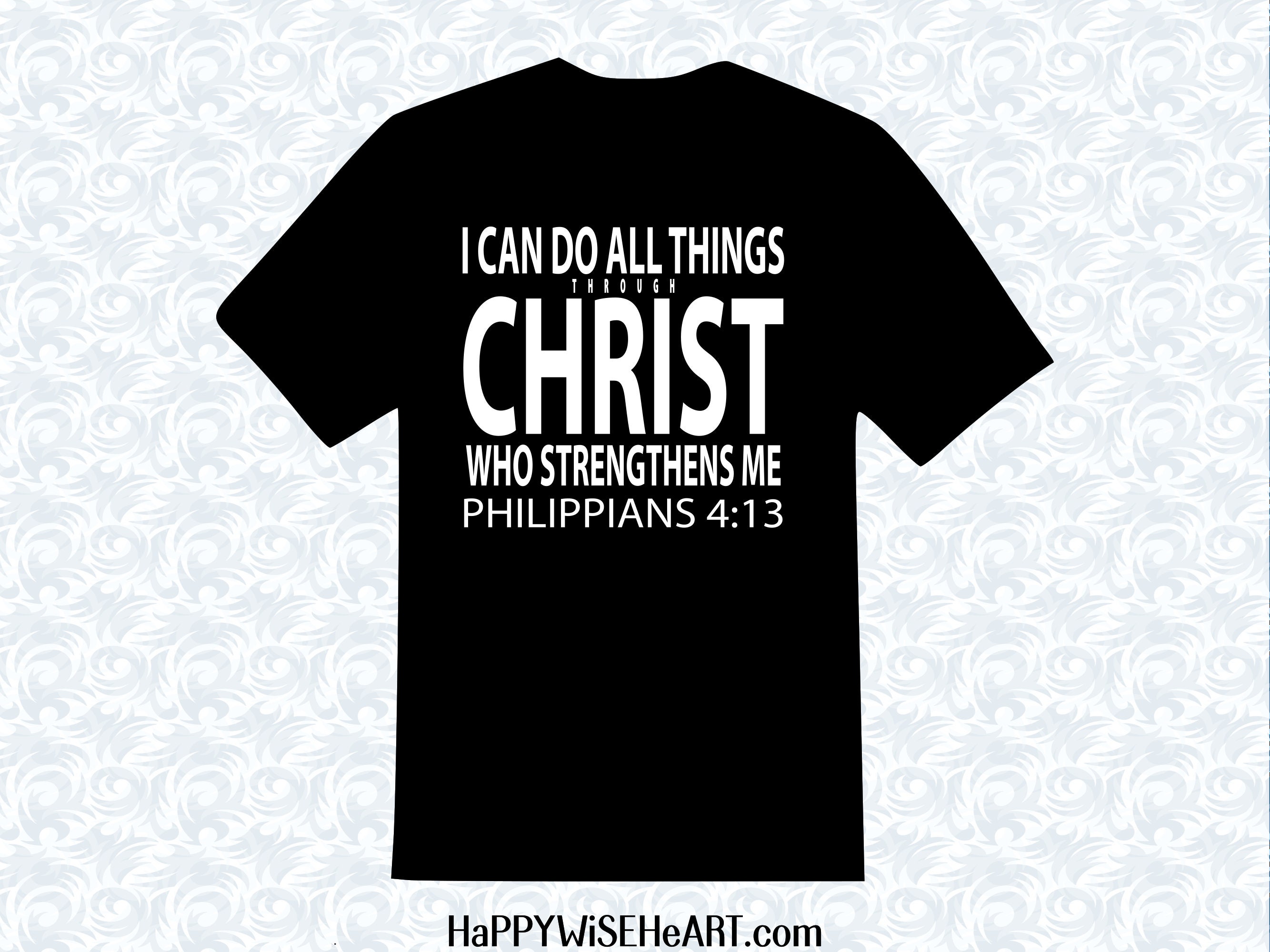 Philippians 4:13 I Can Do All Things through Christ Printable | Etsy