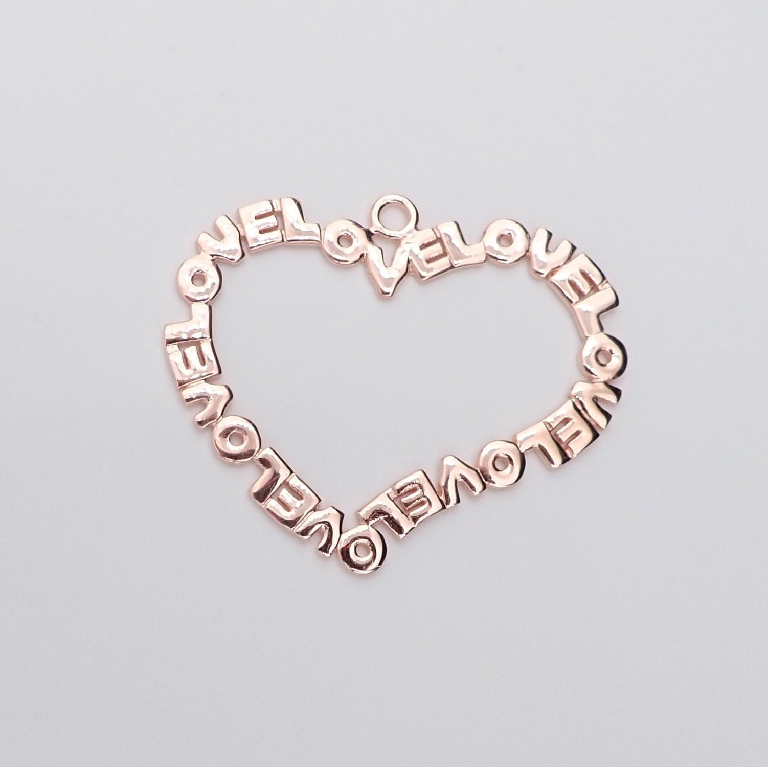 Dije de Corazón y Amor Dije de Corazón Abierto Dije Amor - Etsy España
