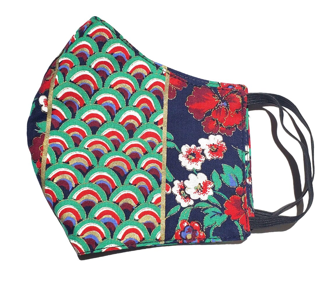 01 flowers new pattern Washable face mask/ cloth face mask | Etsy