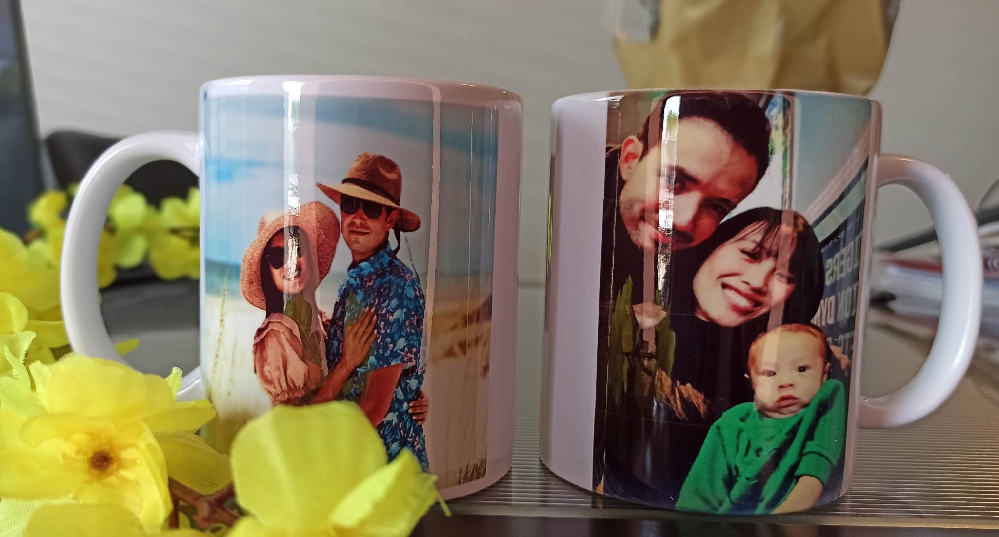 01 Personalized Photo Collage Mug Only Sublimation Coffee - Etsy