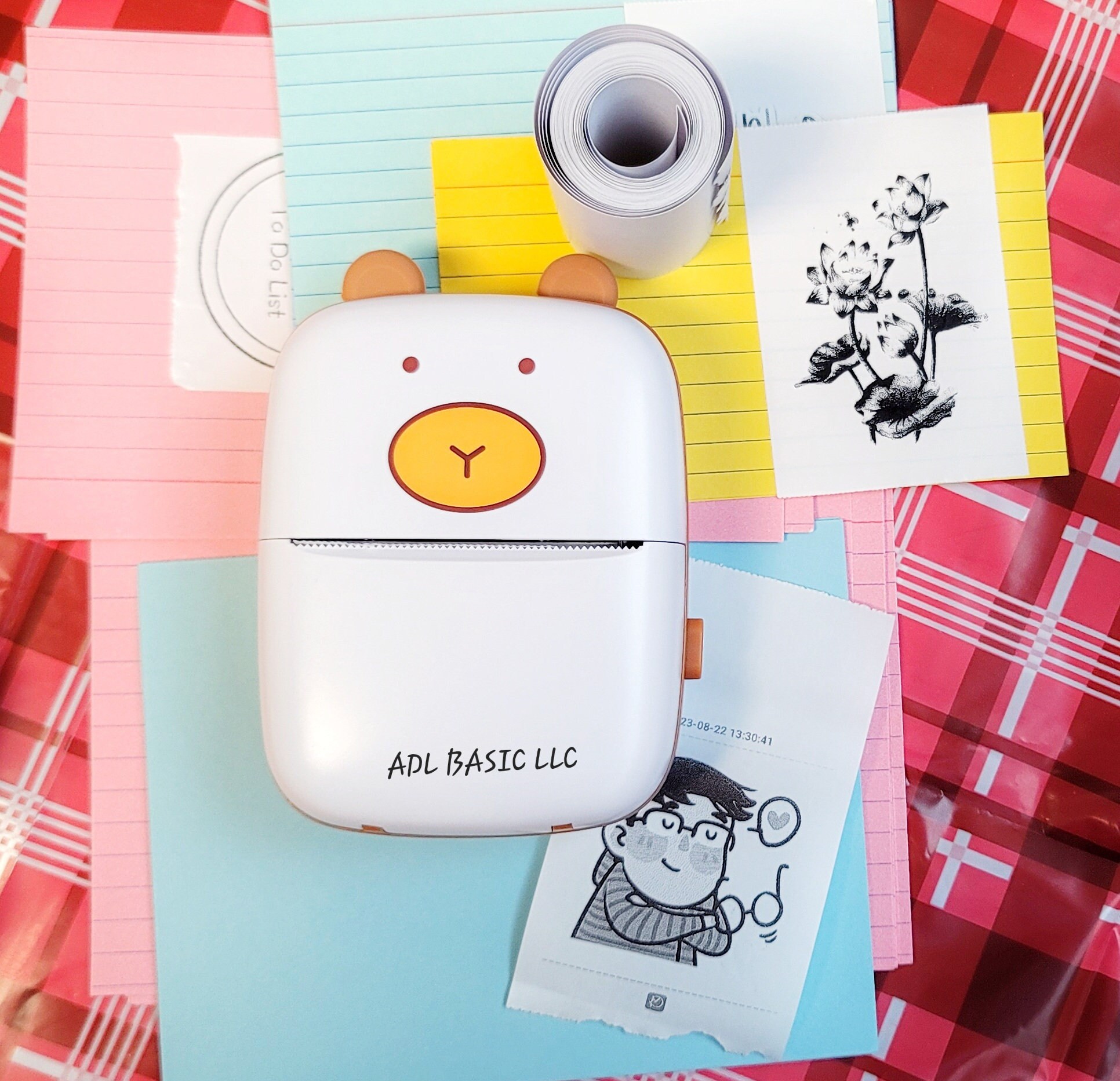 01 Piggy Portable Thermal Printer Cat Style Pocket Printer - Etsy