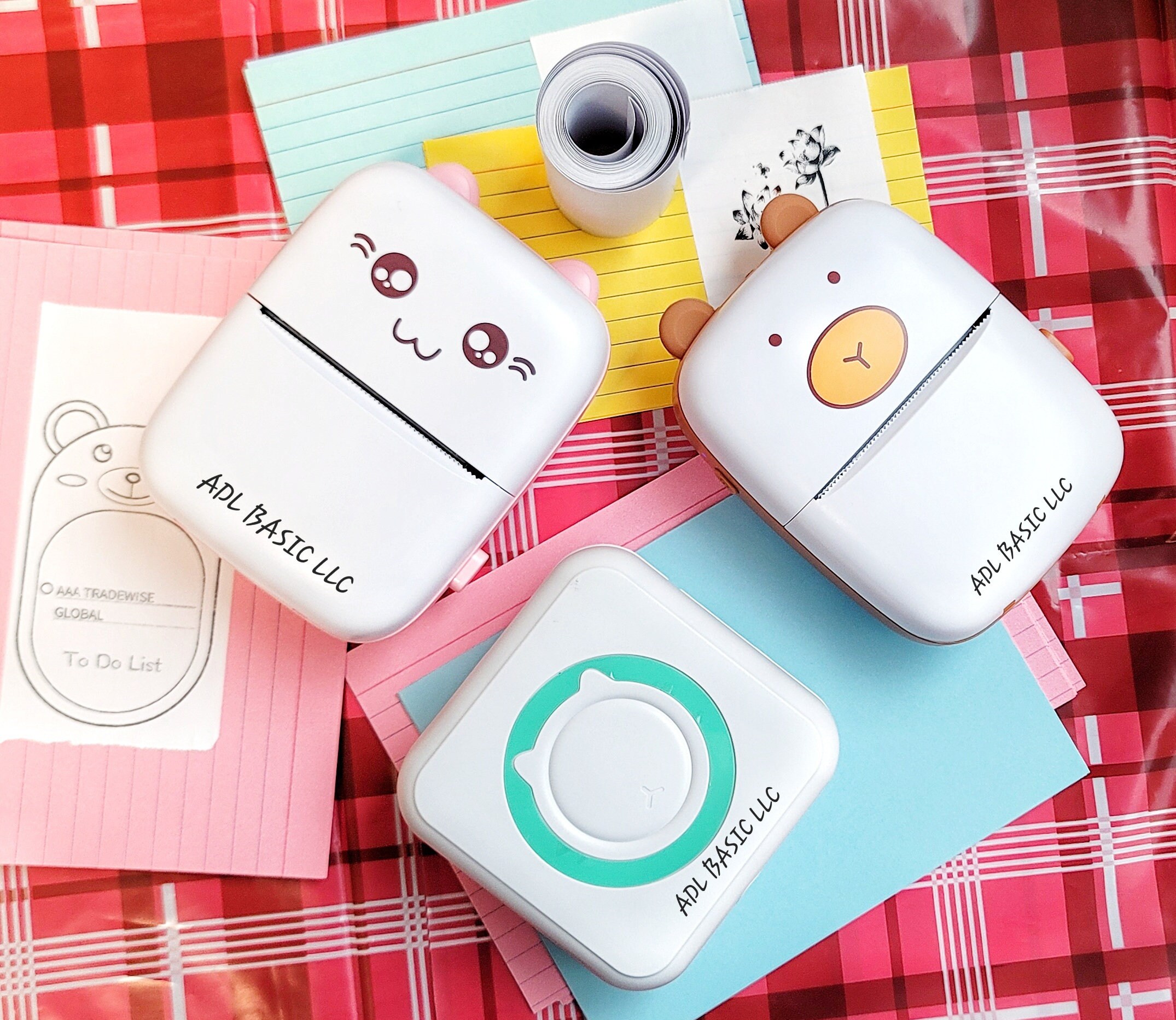 01 Piggy Portable Thermal Printer Cat Style Pocket Printer - Etsy