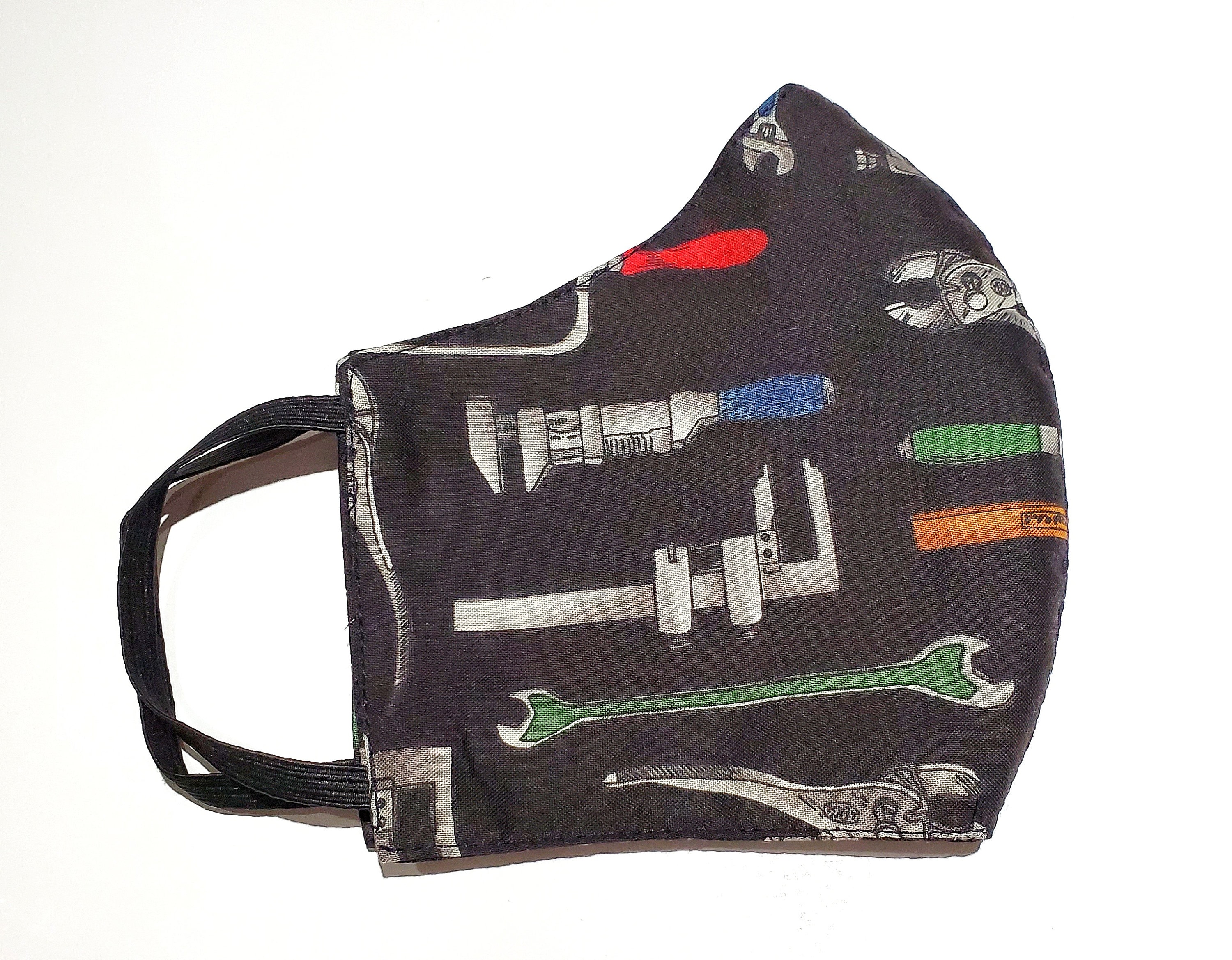 01 Tools pattern washable face mask adult/cloth mask made in | Etsy