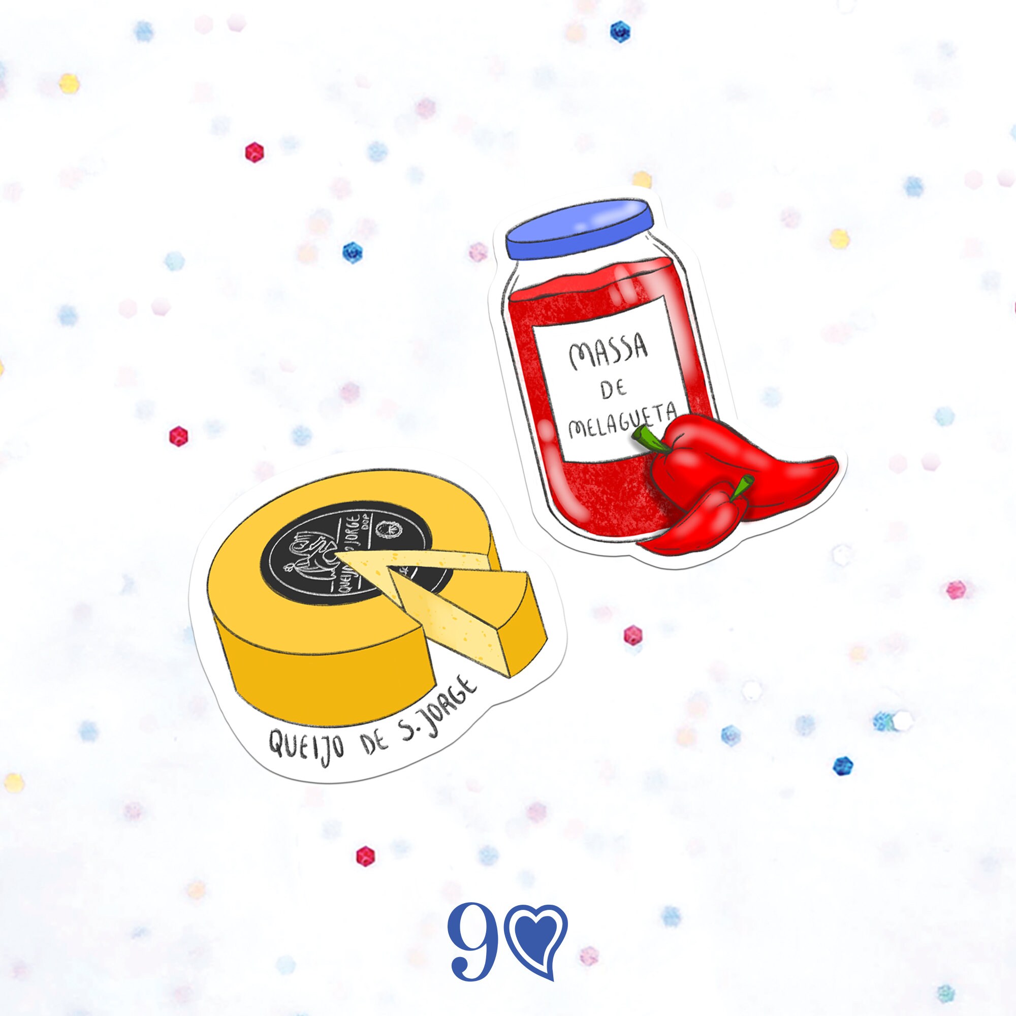 Azorean Sticker Pack of 10 Glossy Stickers Autocolantes - Etsy