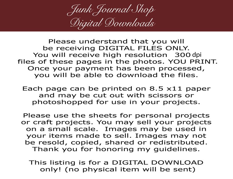 Printable Full Sheet of 3 Different Vintage French Ledger Labels in 3 ...