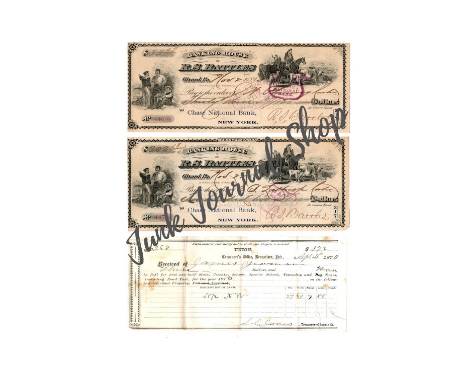 Vintage Ephemera From the 1800's-digital Download (8 Pieces), Vintage ...