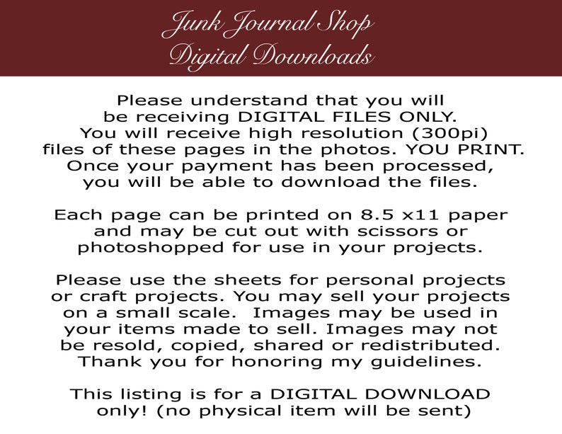 12 Hole/signature Spine & Page Punch DIGITAL Download Only, Junk ...