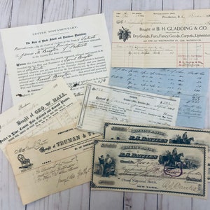Vintage Ephemera From the 1800's-digital Download (8 Pieces), Vintage ...