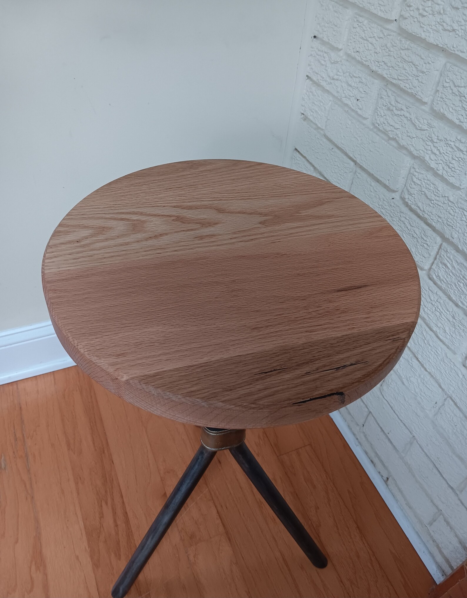 Hand Forged, Modern / Contemporary 3-leg Chair Side Table - Etsy