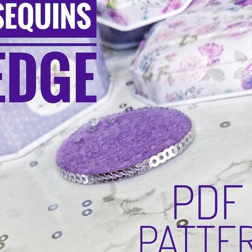 Lace Beaded Edge Tutorial How to Finish Bead Embroidery Lace | Etsy