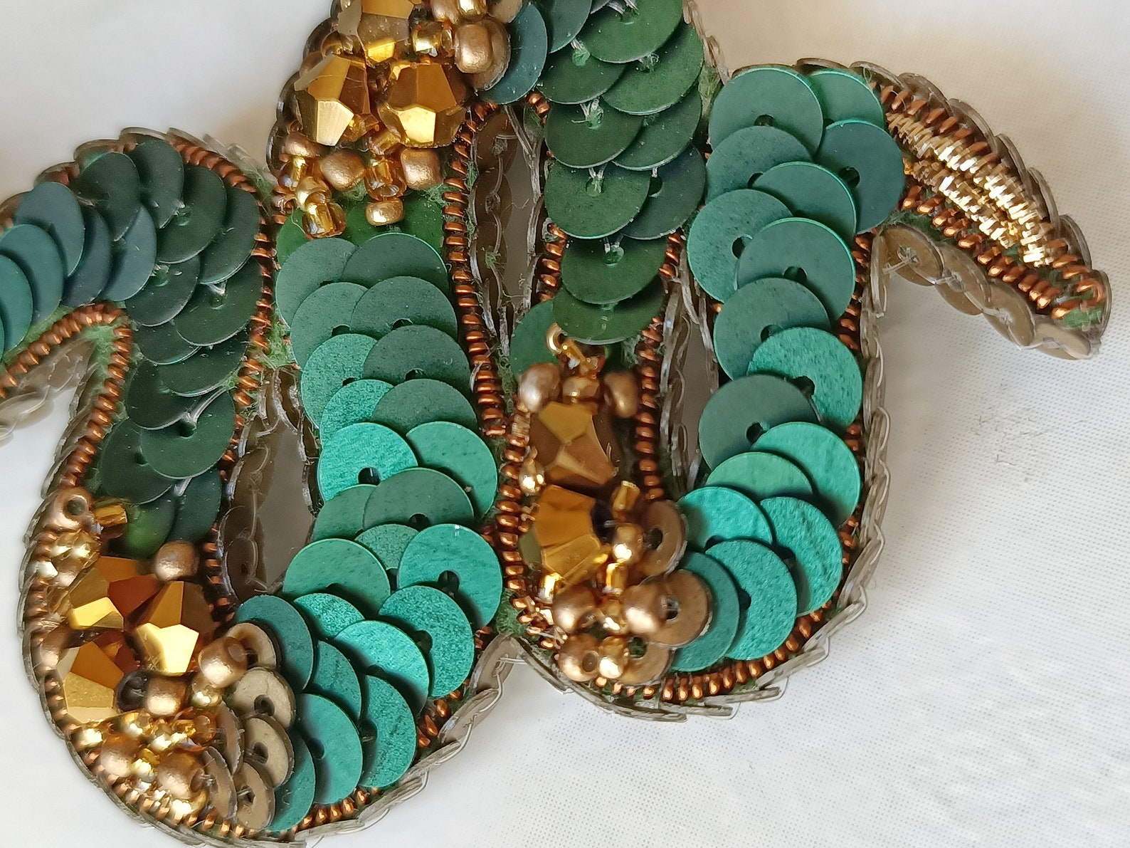 Ukraine Snake Island Heroes Memory Beaded Snake Dangle | Etsy