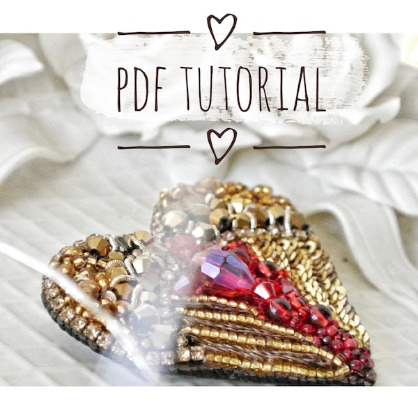 Bead Heart Tutorial - Etsy