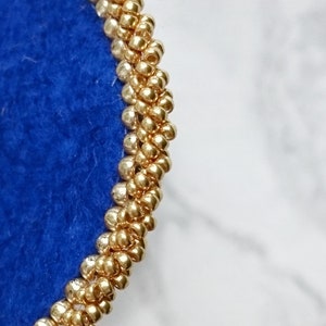 Looped Beaded Edge Tutorial, DIY for Beaded Brooch Edging, How to ...