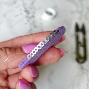 4 Beaded Edge Tutorials, Brick Stitch Beaded Edge, Sequins Beaded Edge ...