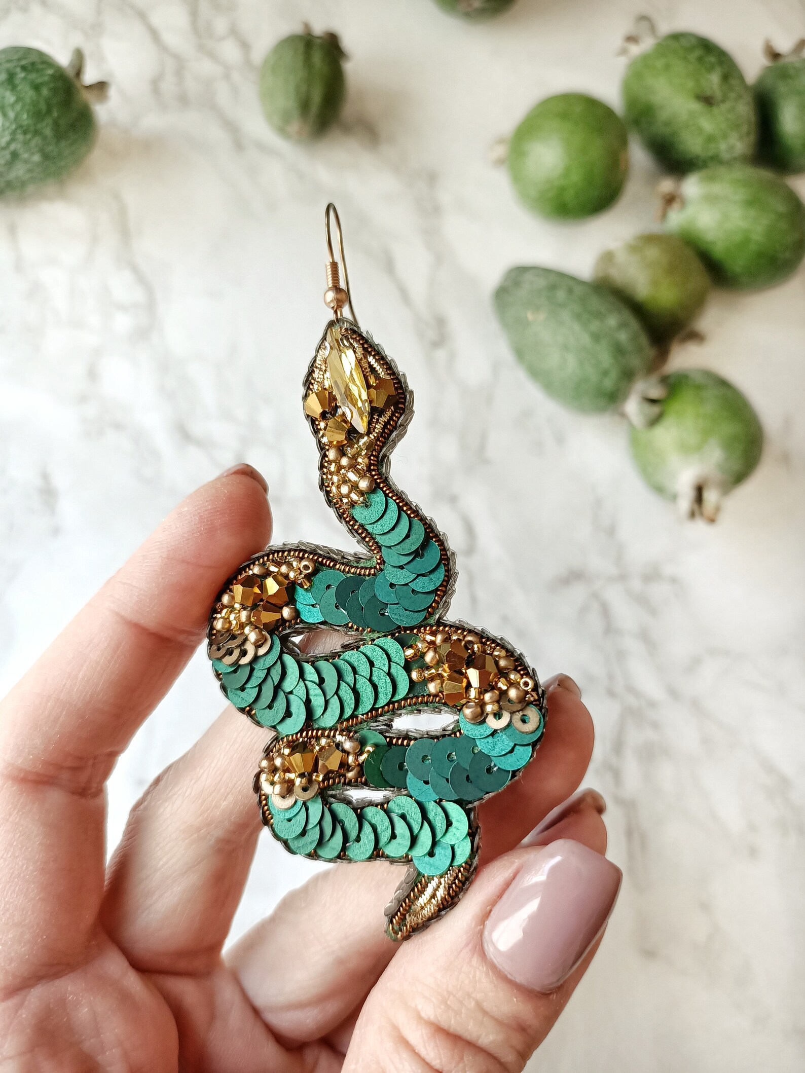 Ukraine Snake Island Heroes Memory Beaded Snake Dangle - Etsy