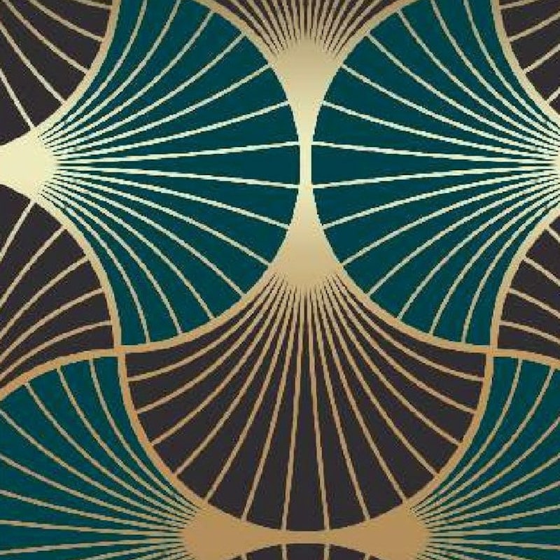 Art Deco Fabric - Etsy