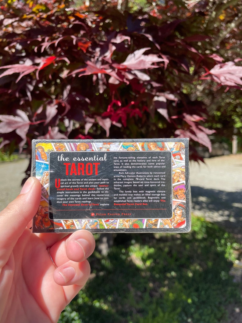 The Essential Tarot Deck 78 Card Pack - Etsy