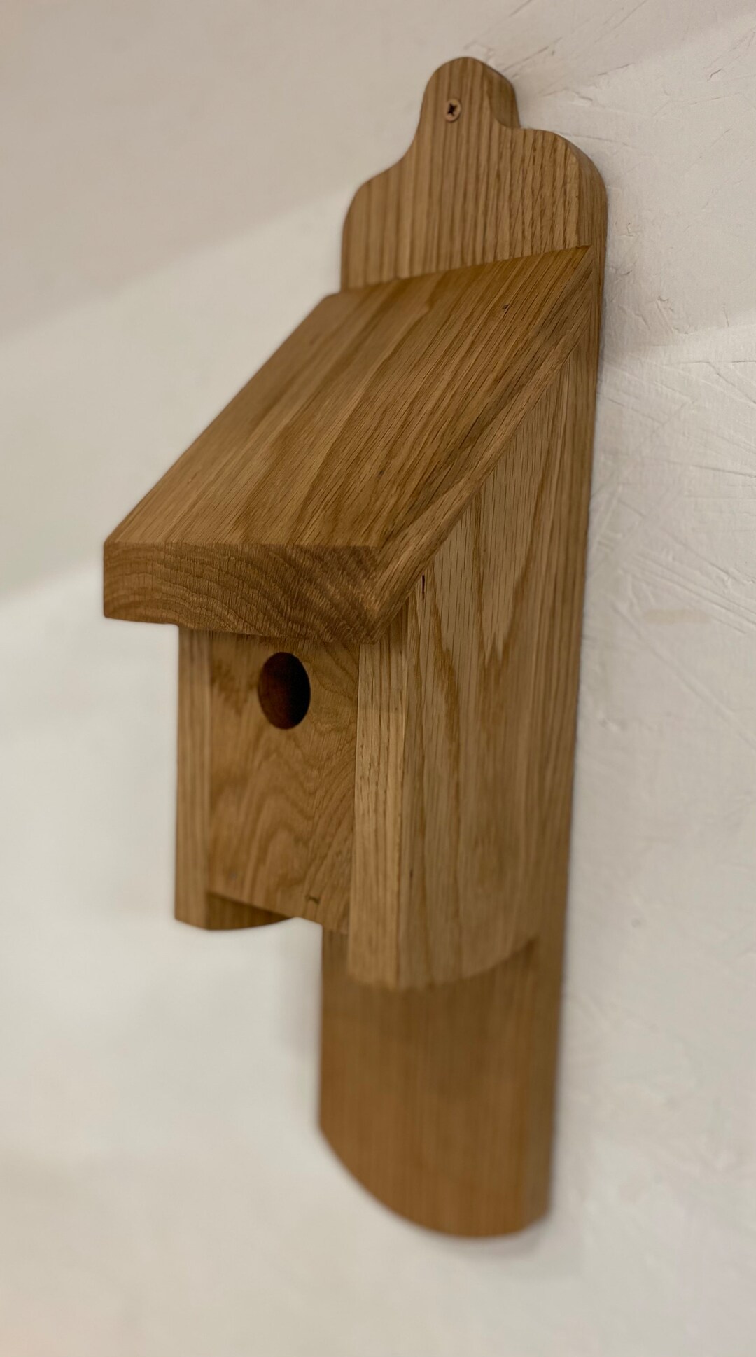 Oak Bird Nesting Box - Etsy