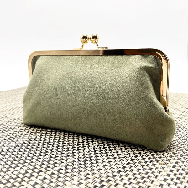 Moss Green Bag Suede - Etsy
