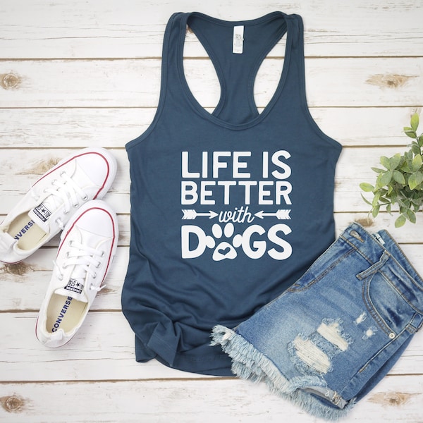 Dog Tank Top - Etsy
