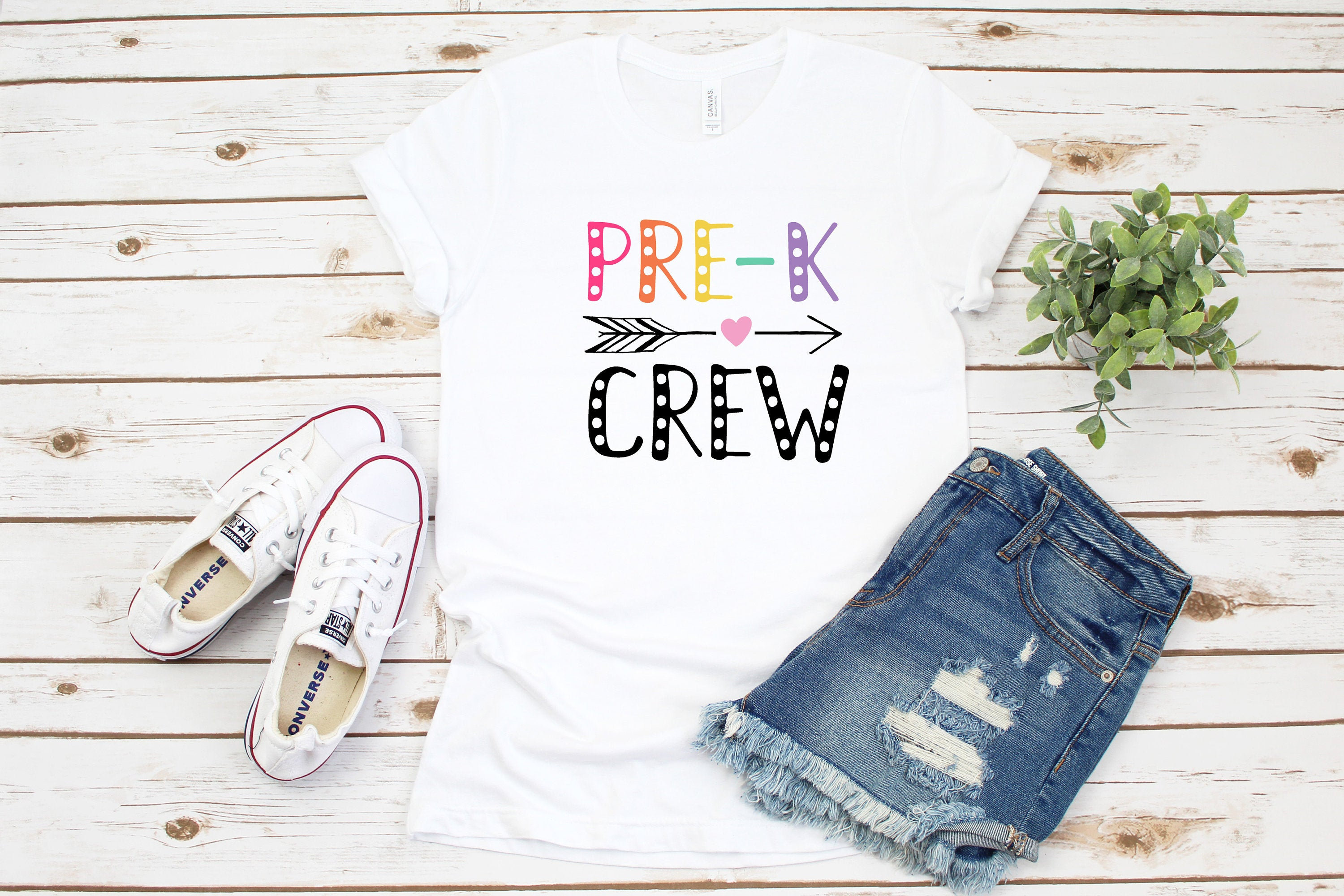 Pre-k Crew Shirt Pre Kinder Shirt Teacher Shirt Teacher - Etsy