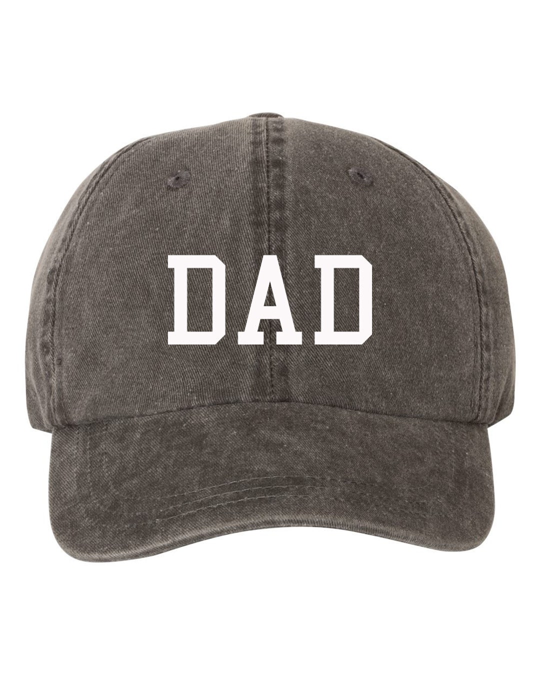 DAD Embroidered Dad Hat, Pigment Dyed Unstructured Hat, Baby ...