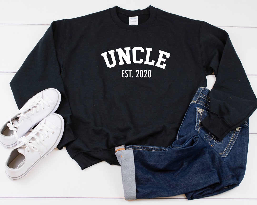 Uncle Established YEAR Heavy Blend Crewneck Sweatshirt, Uncle Sweater ...