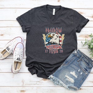 4th of July, Born Free Eagle T-shirt, Patriotic Shirts, Memorial Day ...