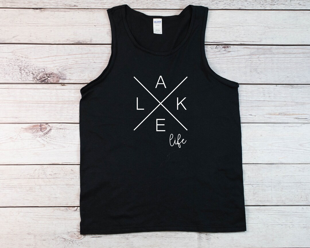 Lake Shirt, Lake Life Tank Top Shirt, Lake Tank, Lake Shirt, Summer ...