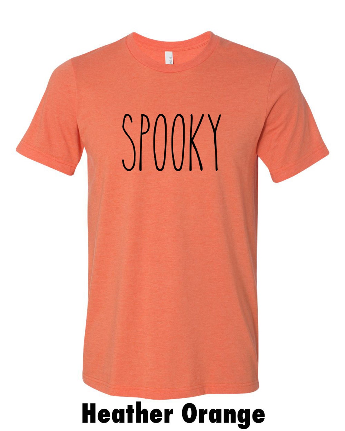 Spooky T-shirt Tee Trick or Treat Shirts Cute Halloween | Etsy