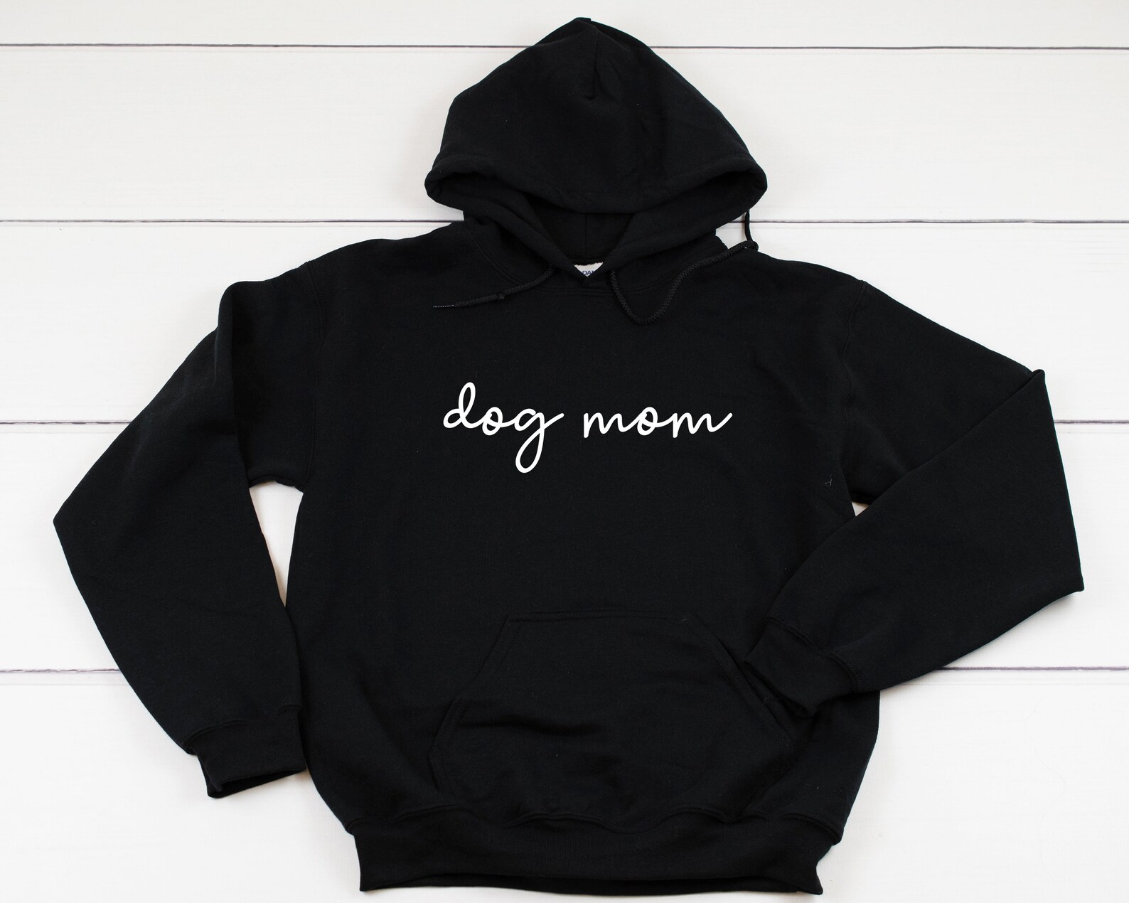 Dog Mom Script Heavy Blend Hooded Sweatshirt Hoodie, Dog Mom Hoodie ...