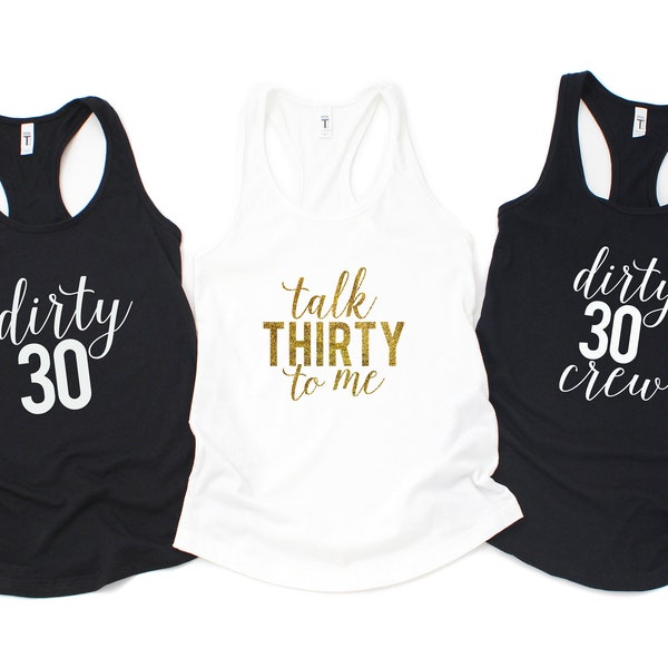Womens Dirty 30 Shirts - Etsy