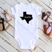 Texas Made Baby Infant Bodysuit Baby Bodysuit Made in Texas - Etsy