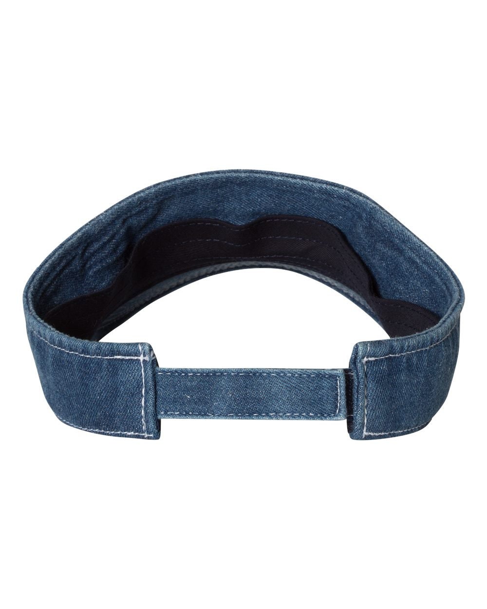 Custom Denim Visor Hat, Your Text Here, Personalized Visor Hat, Choose ...