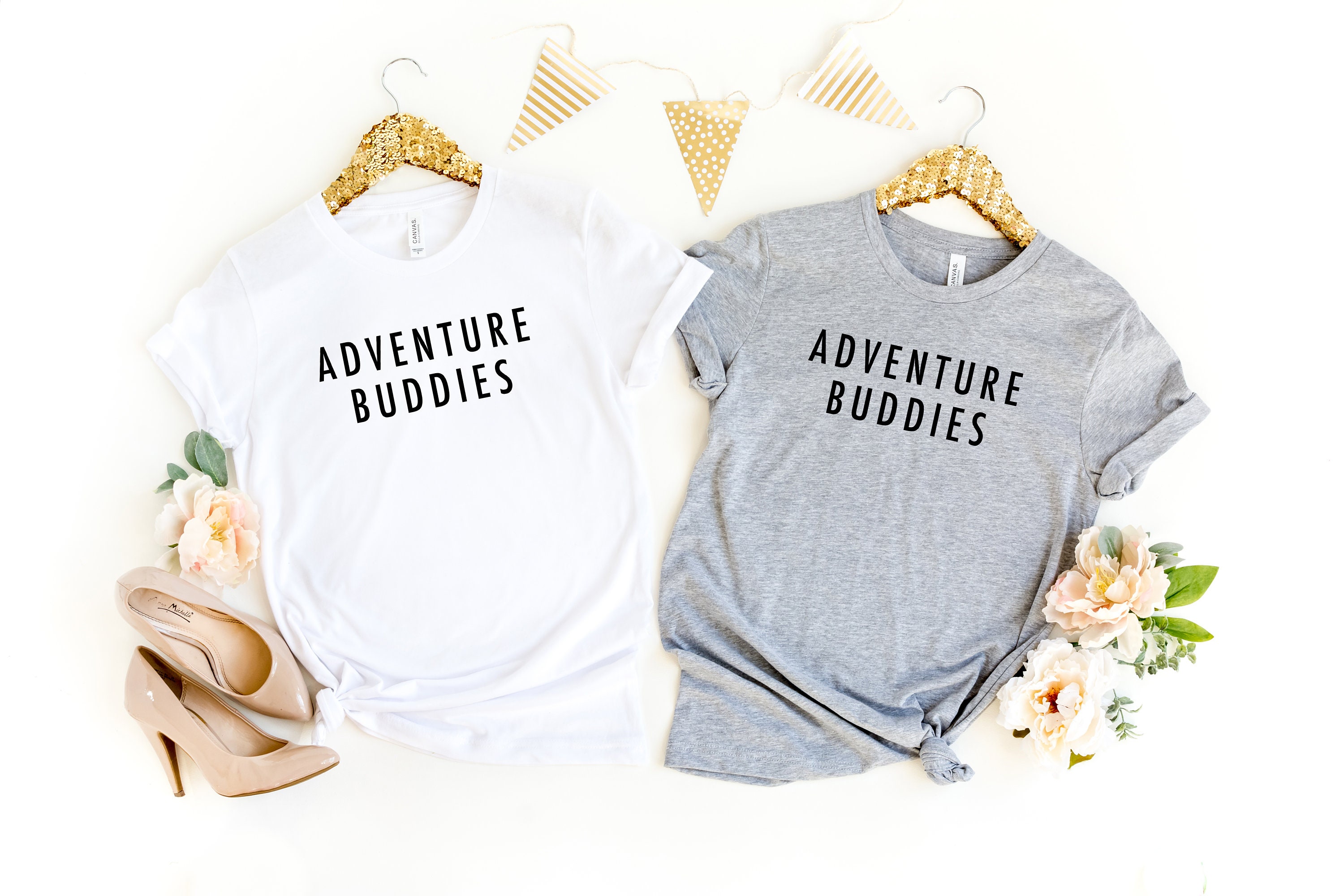 Best Friend Shirts, Adventure Buddies, Couples Shirts, Bff Shirts, Gift ...
