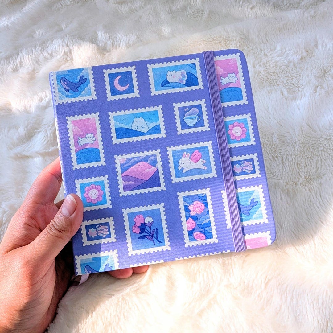 Dream Destinations - Square Journal/sketchbook With Blank Pages - Etsy