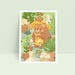 Character Collage Sticker Book Hardcover Cute Artwork Sticker Album ...