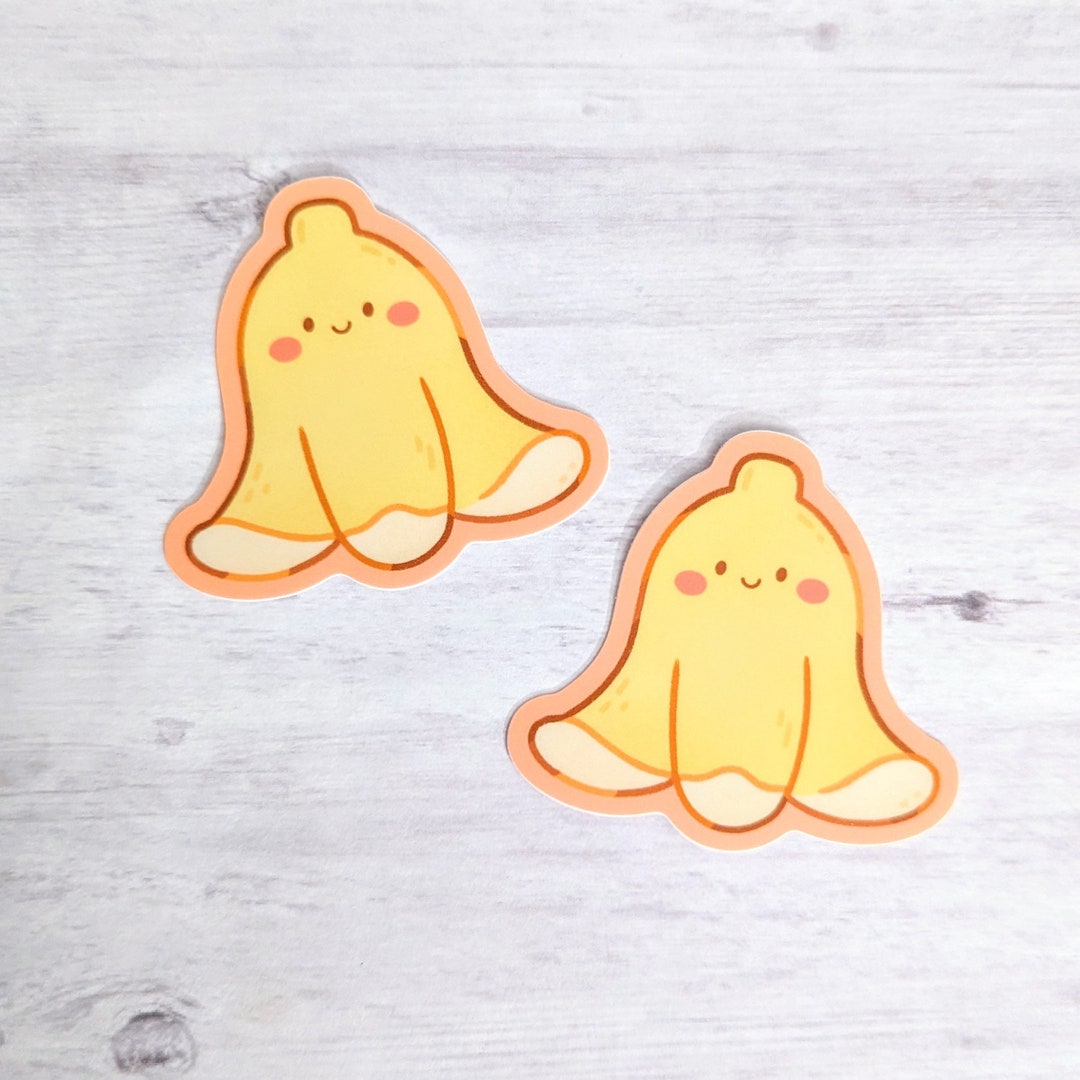 Mabu the Banana Peel - Cute Banana Gang Leader - Waterproof Vinyl ...