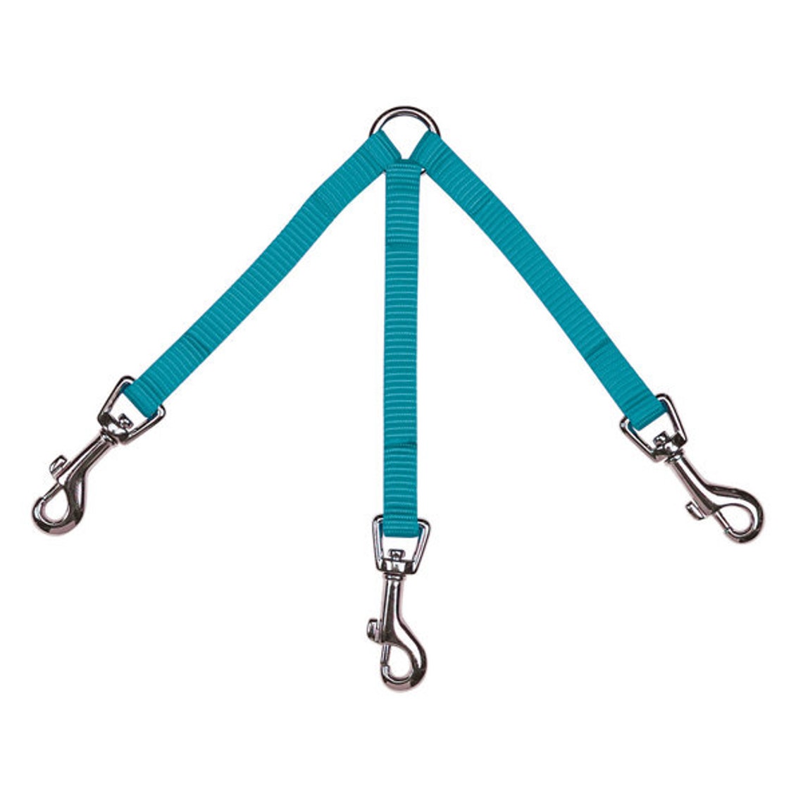 Three Way Dog Coupler Splitter Leash 25 Nylon Colors, Many Sizes - Etsy