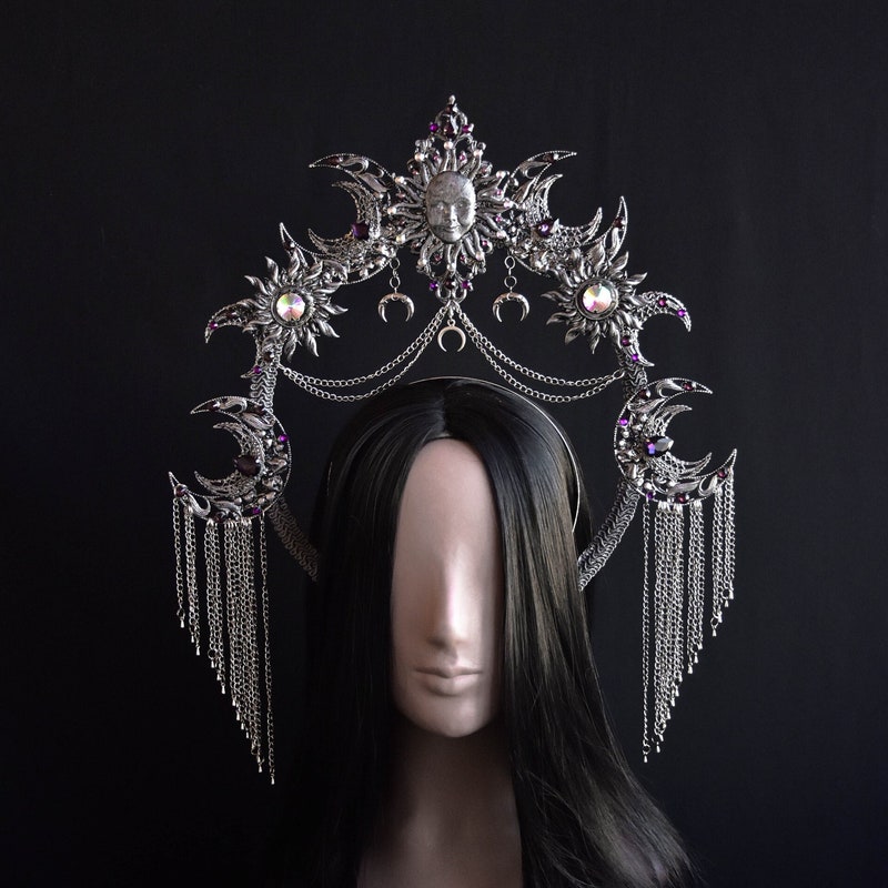 Moon Goddess Headpiece - Etsy