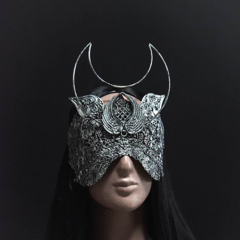 Moon Mask - Etsy