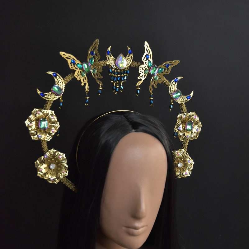 Moon Headdress - Etsy